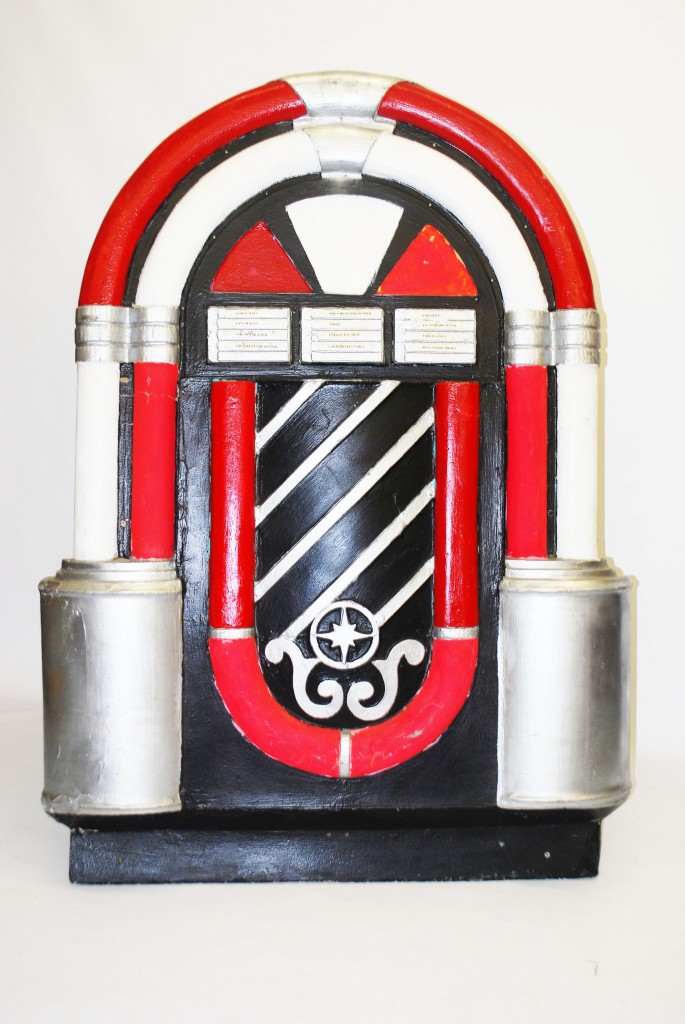 Juke Box (Fibreglass / 1.5m H x 1.1m W) - Theme Prop Hire