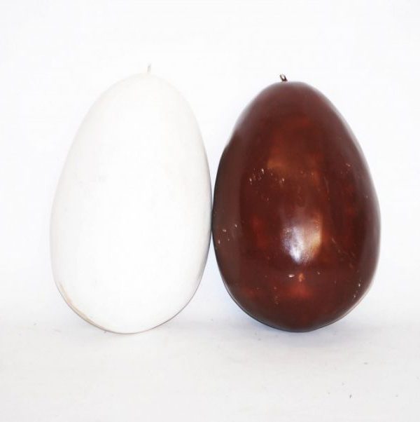 Large Eggs (Fibreglass / 0.5m (H) x 0.3m (W)) - Theme Prop Hire