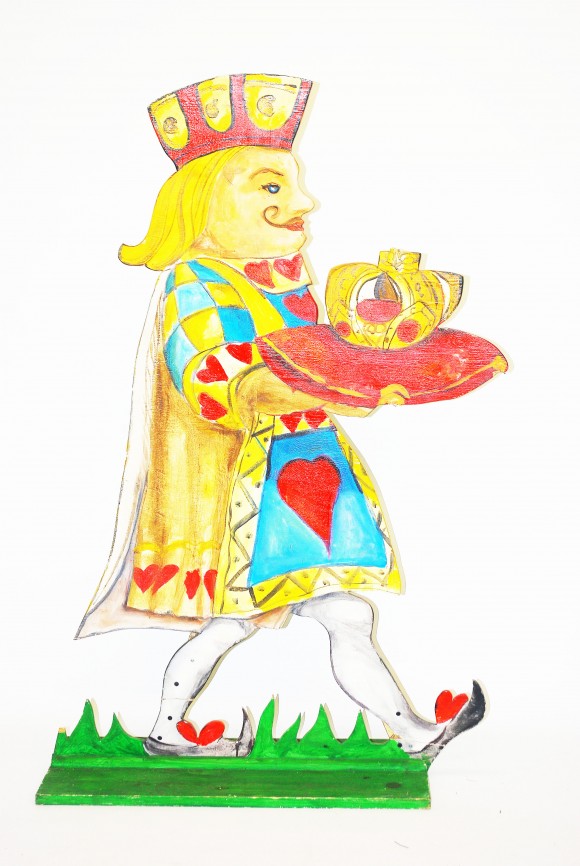 King Cut-out (1.25m (H) x 0.8m (W)) - Theme Prop Hire