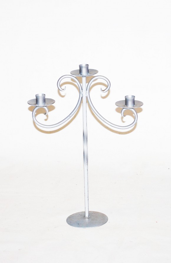 Candelabra (Silver / Gold) (3 Tier) - Theme Prop Hire