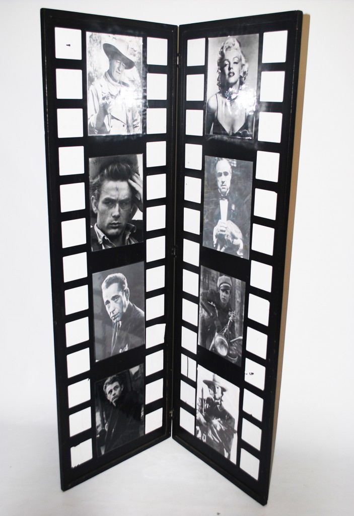 Movie Panel (Black & White / 1.8m (H)) - Theme Prop Hire