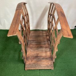 Wooden Bridge (1.7m (L) x 1m (H) x 0.7m (W)) - Theme Prop Hire